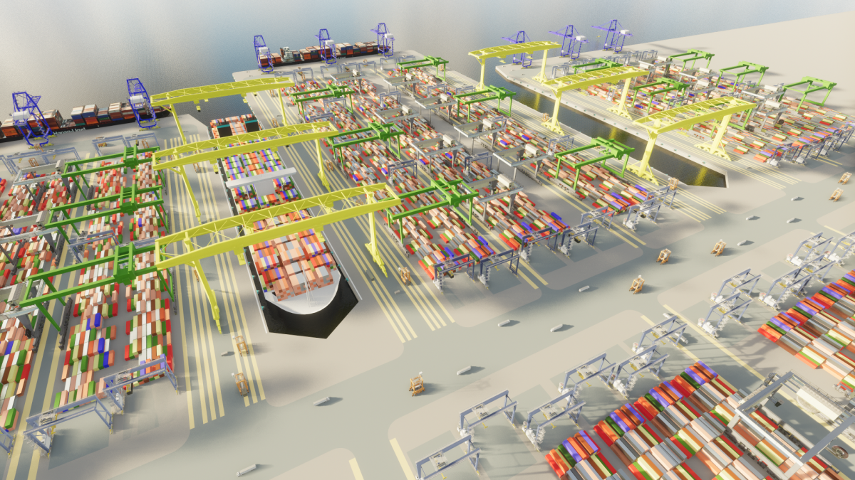 Cofastrans | Container Vessel Fast Transhipment System